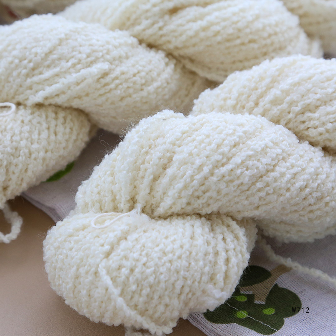 Chunky loop yarn W712 - China hand dyed yarn production supplier - Loyal Yarns